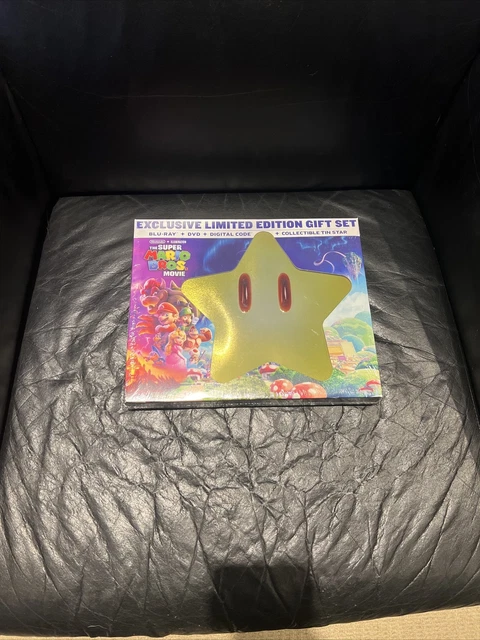 SUPER MARIO BROS Movie Blu Ray / DVD Walmart Exclusive Limited Gift Set ...