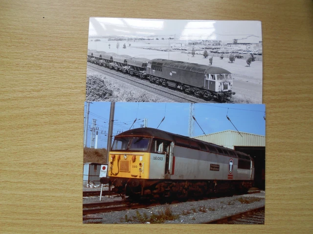 BRITISH RAIL CLASS 56 Diesel Locomotive Photographs Set of 2 £1.75 - PicClick UK