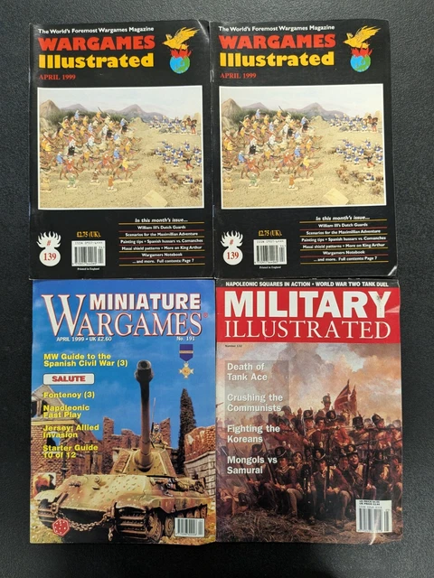 MILITARY ILLUSTRATED MINIATURE Wargames Wargames Illustrated Magazine ...