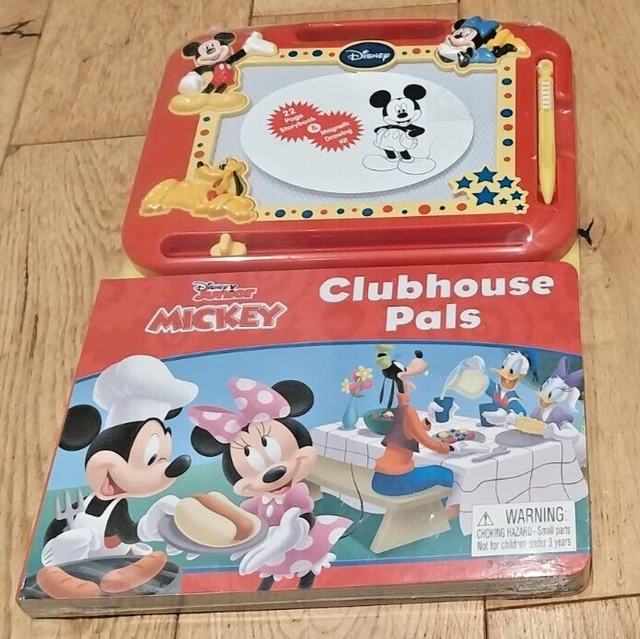 DISNEY MICKEY MOUSE CLUBHOUSE PALS MAGNETIC DRAWING KIT AND STORYBOOK ...