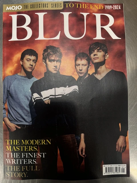 COLLECTORS SERIES MAGAZINE Mojo 50 BLUR To the end 1989-2024. The Full ...
