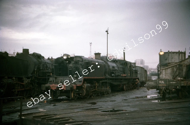 35MM SPAIN RAILWAY Slide - RENFE 282F Garratt at Valencia Termino 1966 ...