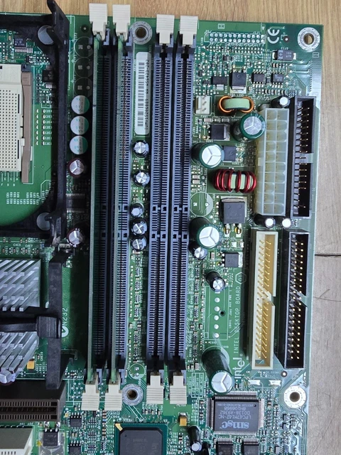 VINTAGE VGC INTEL Skt 478 ATX Motherboard D850MV Rambus RIMMS inc ...