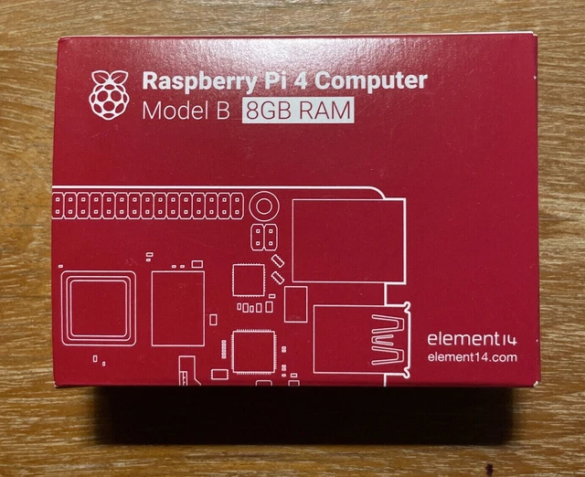 RASPBERRY PI 4 Computer Model B 8GB RAM 64 bit DDR4 🔥IN HAND READY TO ...