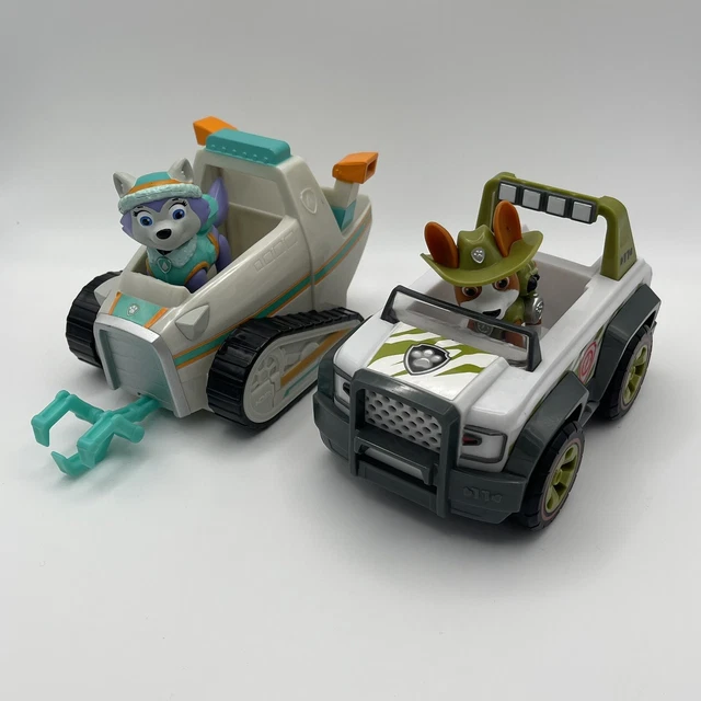 PAW PATROL TRACKER And Everest Vehicles And Figures £9.99 - PicClick UK