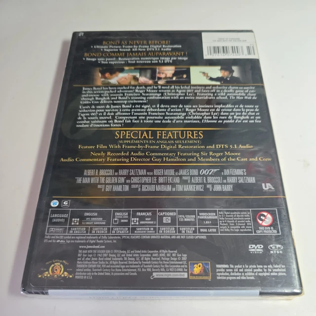 THE MAN WITH the Golden Gun [DVD] $26.95 - PicClick CA