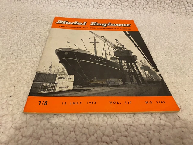 MODEL ENGINEER MAGAZINE #3183 State Of Rajasthan Cargo Ship. Wallaby ...