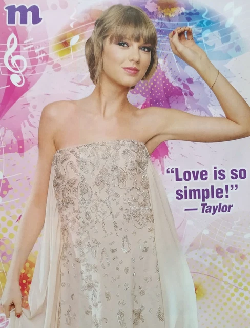 TAYLOR SWIFT - A4 Poster (ca. 20 x 27 cm) - Fan Sammlung Clippings ...