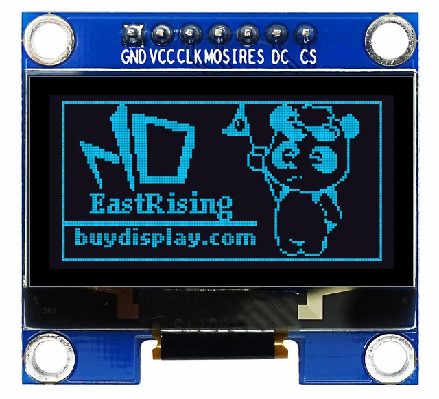 SERIAL SPI I2C Blue 1.3" inch Arduino,Raspberry Pi OLED Display 128x64 ...