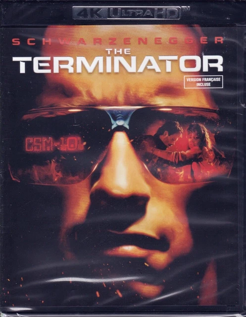 THE TERMINATOR 4K ULTRA HD SET with Arnold Schwarzenegger & Linda ...