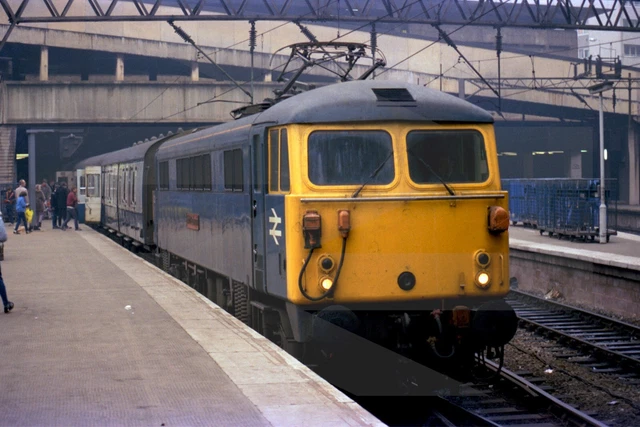 ORIGINAL 35MM NEGATIVE & Print A/C Class 87 87027 B'ham New St. - 1984 ...