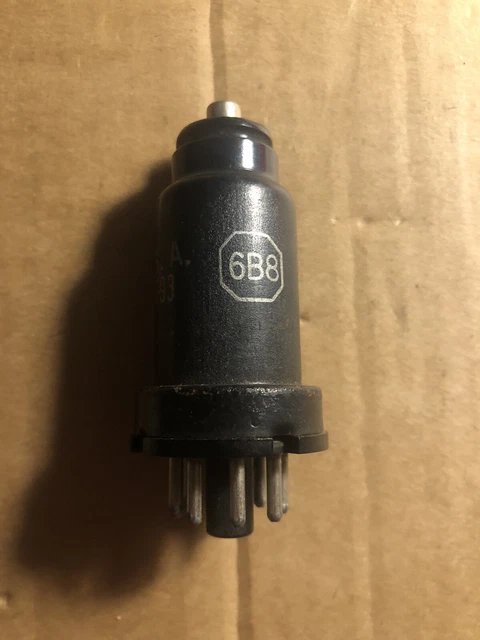 RCA 6B8 VT-93 Octal valve d'occasion tests bien fabriqués aux États ...