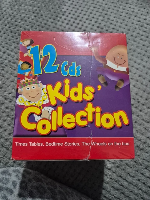 12 CDS KIDS Collection CRS Records (Timestables, Bedtime Stories, sing ...
