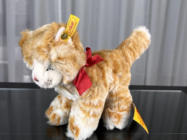 STEIFF TIER 074158 Chat 18 cm. Excellent état EUR 39,56 - PicClick FR