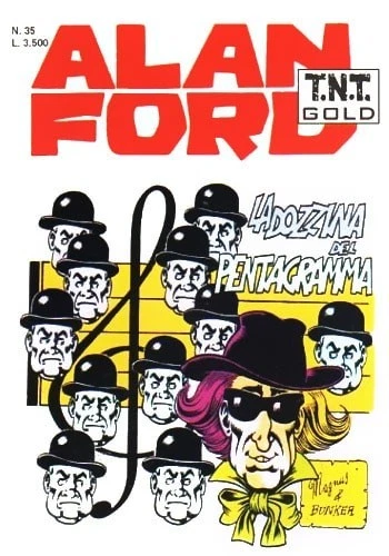 ALAN FORD T.N.T. GOLD N. 35 "LA DOZZINA DEL PENTAGRAMMA" MBP 1998. Come ...