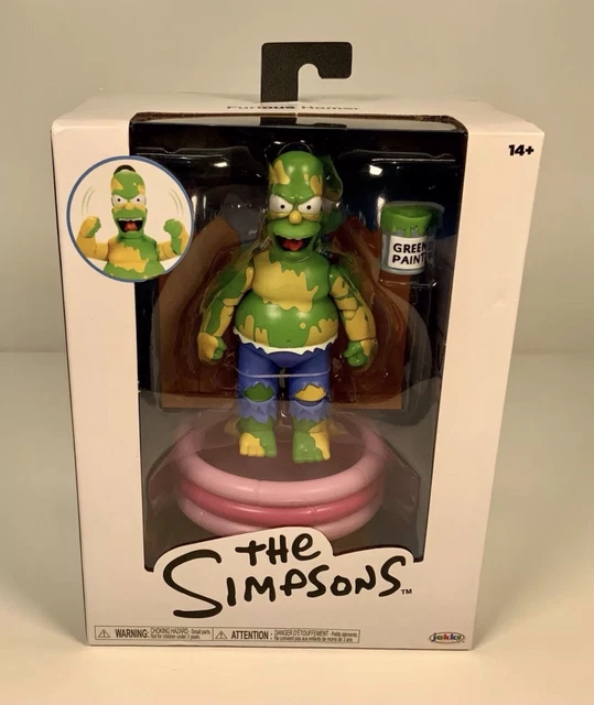 THE SIMPSONS FURIOUS Homer Simpson 12cm Premium Collectible Action ...