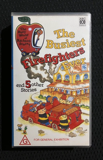 THE BUSY WORLD of Richard Scarry: Busiest Firefighters Ever - ABC Kids ...