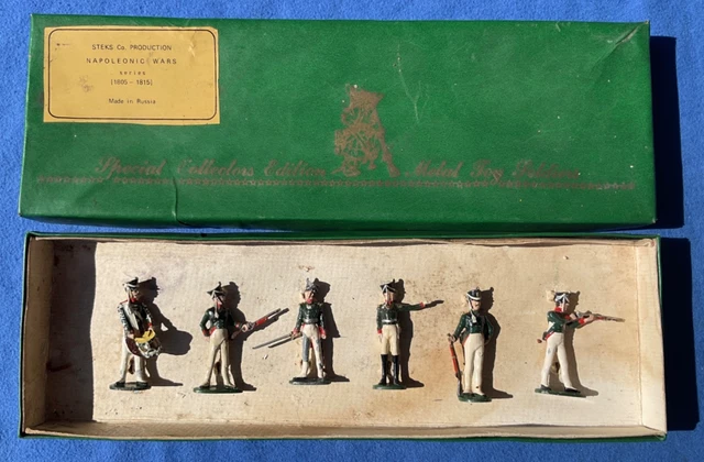 STEKS CO PRODUCTION,RUSSIA. NAPOLEONIC WARS 1805-1815 Soldiers x 6 ...