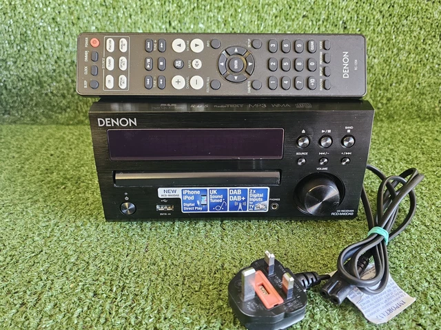 DENON RCD-M40DAB - CD Player & Receiver - Remote & Lead Untested See ...