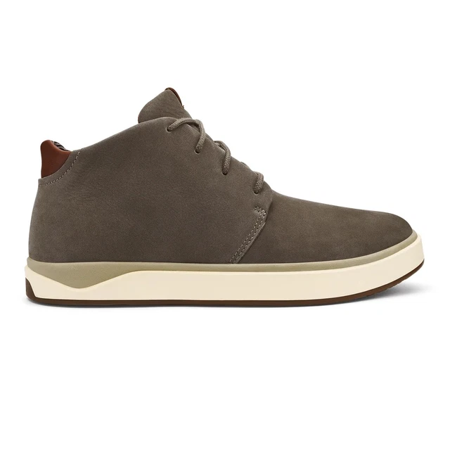 OLUKAI PAPAKU ILI Mens Leather Chukka Boots - 10520-1313 - Mustang - 13 ...