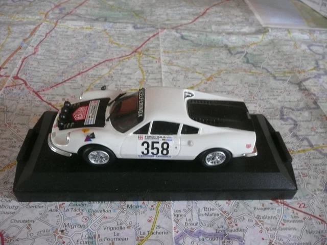 FERRARI DINO 246 GT Giro d'Italia n°358 Ancienne VITESSE 1/43 en boite ...