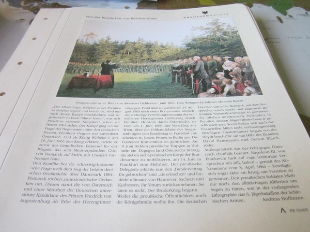 PREUSSEN ARCHIV N3 3495 Preußisch Österreichischer Krieg 1866 EUR 6,04 ...