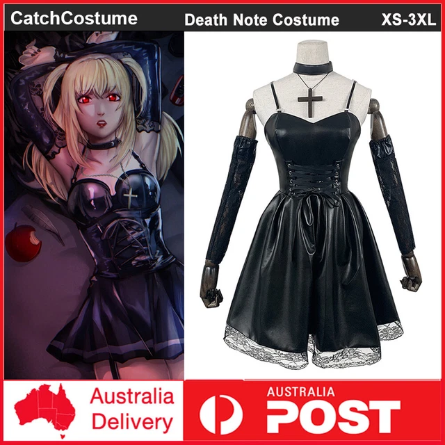 DEATH NOTE MISA Amane Girls Women Costume Cosplay Fancy Dress Party ...