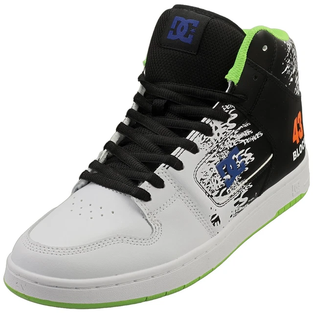 DC SHOES KEN Block 43i Manteca 4 Hi Skate Trainers in Black Multicolor ...