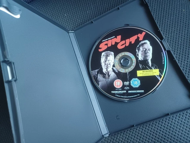 SIN CITY DVD Bruce Willis, Mickey Rourke, Jessica Alba, Benicio Del ...