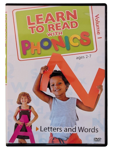 LEARN TO READ with Phonics: Volume 1 (Full Frame) DVD $7.00 - PicClick CA