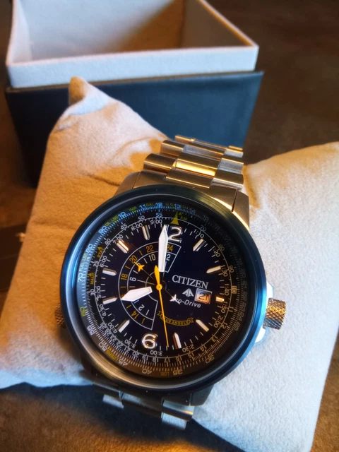 OROLOGIO CITIZEN UOMO Eco-Drive Blue Angels Promaster Nighthawk 42 mm ...