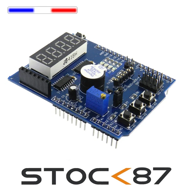 5229# ARDUINO UNO R3 shield multifonction-Multi Function Shield for ...