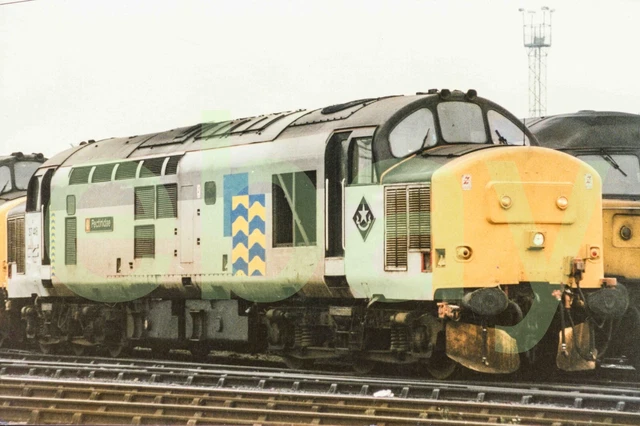 UK DIESEL TRAIN Railway Photograph Of Class 37 Loco 37418. Rm37-1266 £1 ...