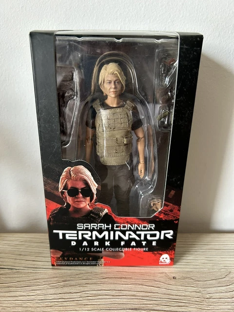 TERMINATOR DARK FATE sarah connor skydance threezero 1/12th collectible ...