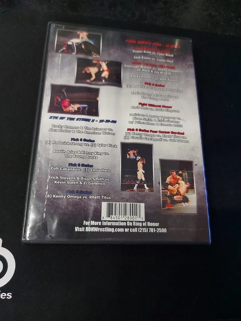 NEW ROH RING of Honor Wrestling - Final Battle 2009 DVD Seth Rollins ...