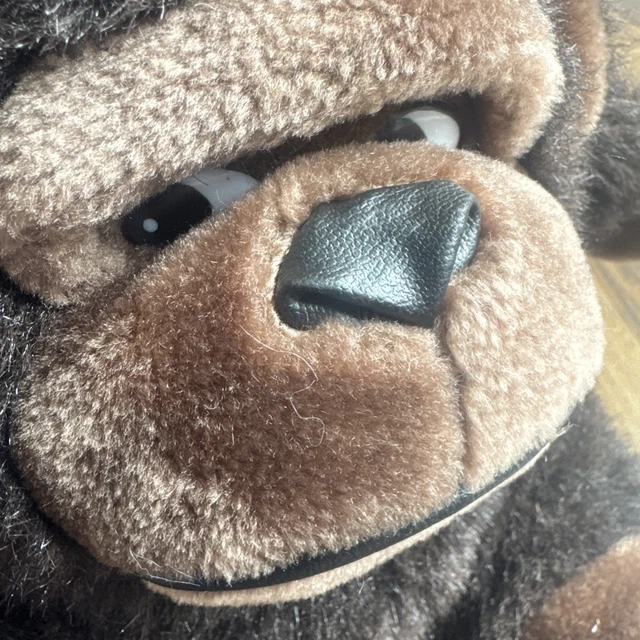VINTAGE PLAYMAKERS SIDE-EYE Gorilla Soft Plush Toy 10” Riller VGC Retro ...