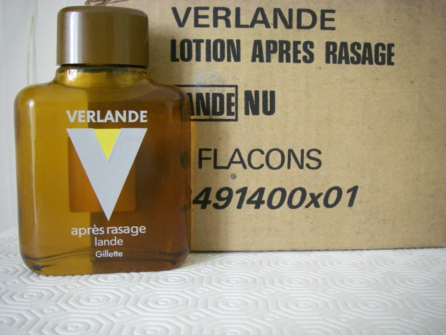 1983 NEUF LANDE "VERLANDE" de GILLETTE FLACON 125ML après rasage after ...