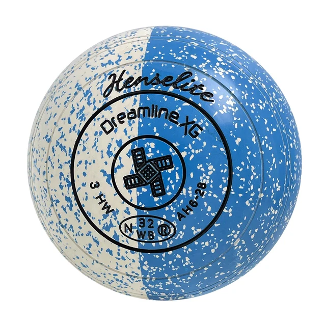 HENSELITE DREAMLINE XG Lawn Bowls Size 3 Heavy Non-Gripped - Celeste ...