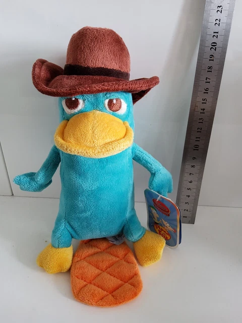 DISNEY STORE PHINEAS and Ferb Perry the Platypus Plush Soft Toy £14.99 ...