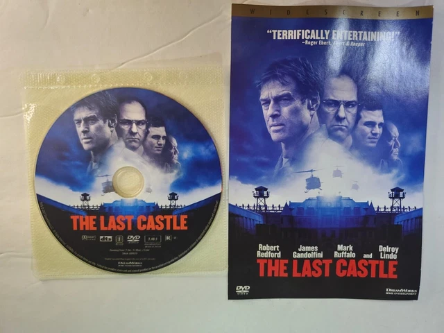 THE LAST CASTLE Disc Only Loose DVD DreamWorks Studios - Robert Redford ...