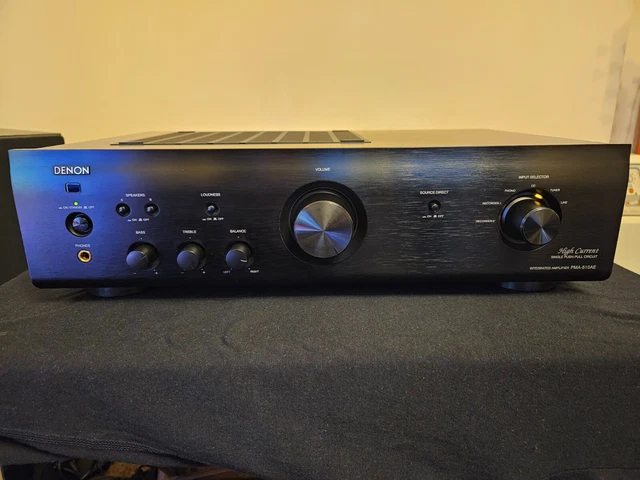 DENON PMA-510AE STEREO Integrated Amplifier - Remote, Owner's manual ...
