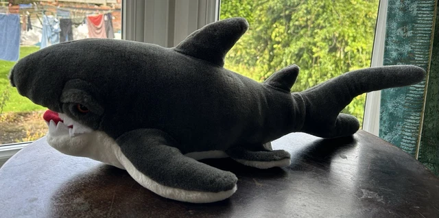 GREAT WHITE SHARK Plush ~ Fiesta ~ 22” Long ~ Great Condition!!! £9.99 ...