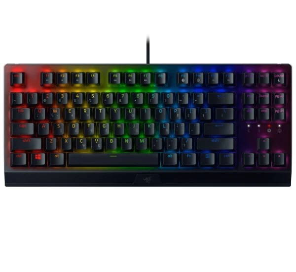 * RAZER BLACKWIDOW V3 TKL Gaming Keyboard Green Switches Chroma RGB GR ...
