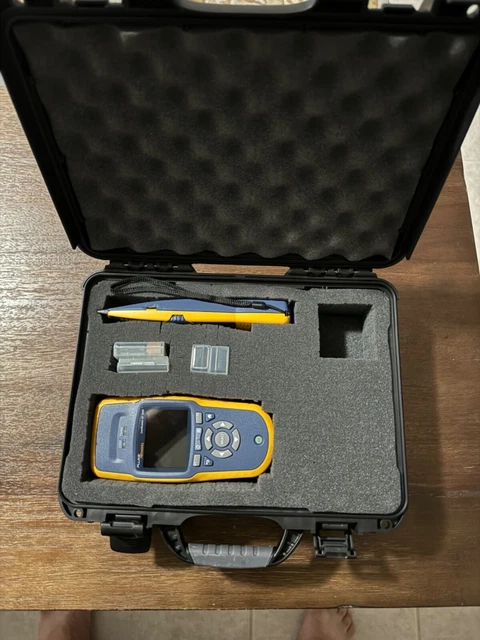 FLUKE NETWORKS LINKRUNNER AT-1000 Network Tester with Nanuk 910 Case ...