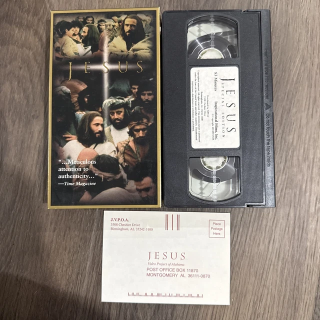 JESUS VHSALSO KNOWN as The Jesus Film Brian Deacon Inspirational Films £3.31 - PicClick UK