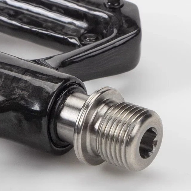 CARBON FIBER ROAD Bike Pedals 180g for Better Load Bearing and Comfort ...
