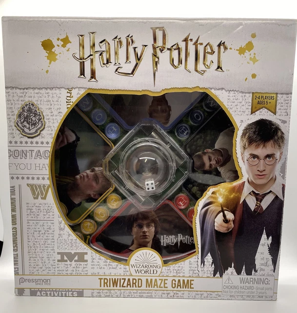 PRESSMAN HARRY POTTER Triwizard Maze Game - Classic Pop 'N' Race Play £ ...