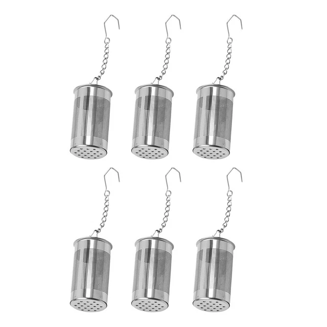 6PCS CREATIVE 304 Stainless Steel Tea Strainers Tea Infuser Strainers ...