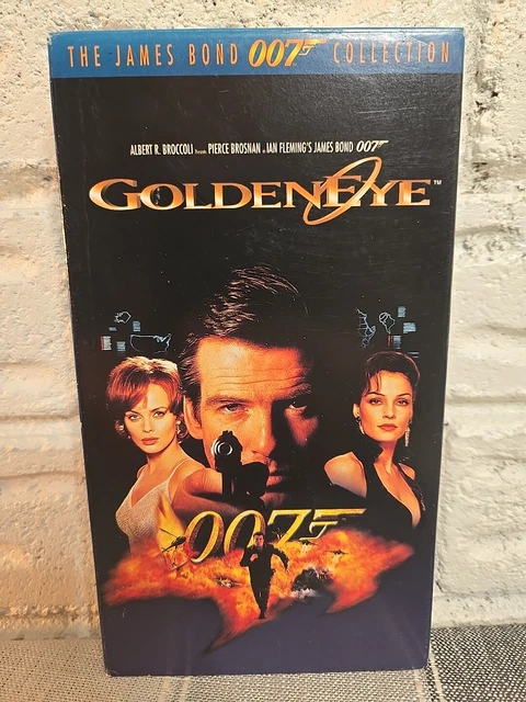 GOLDENEYE 007 VHS 1996 James Bond Pierce Brosnan $5.99 - PicClick CA