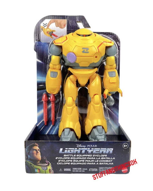 FIGURINE ARTICULÉE DISNEY Pixar LIGHTYEAR Battle Cyclops Mattel NEUVE ...